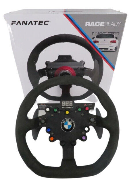 Fanatec BMW GT2 Racing Wheel - Black (CLUBSPORTBMWM3GT2) for sale ...