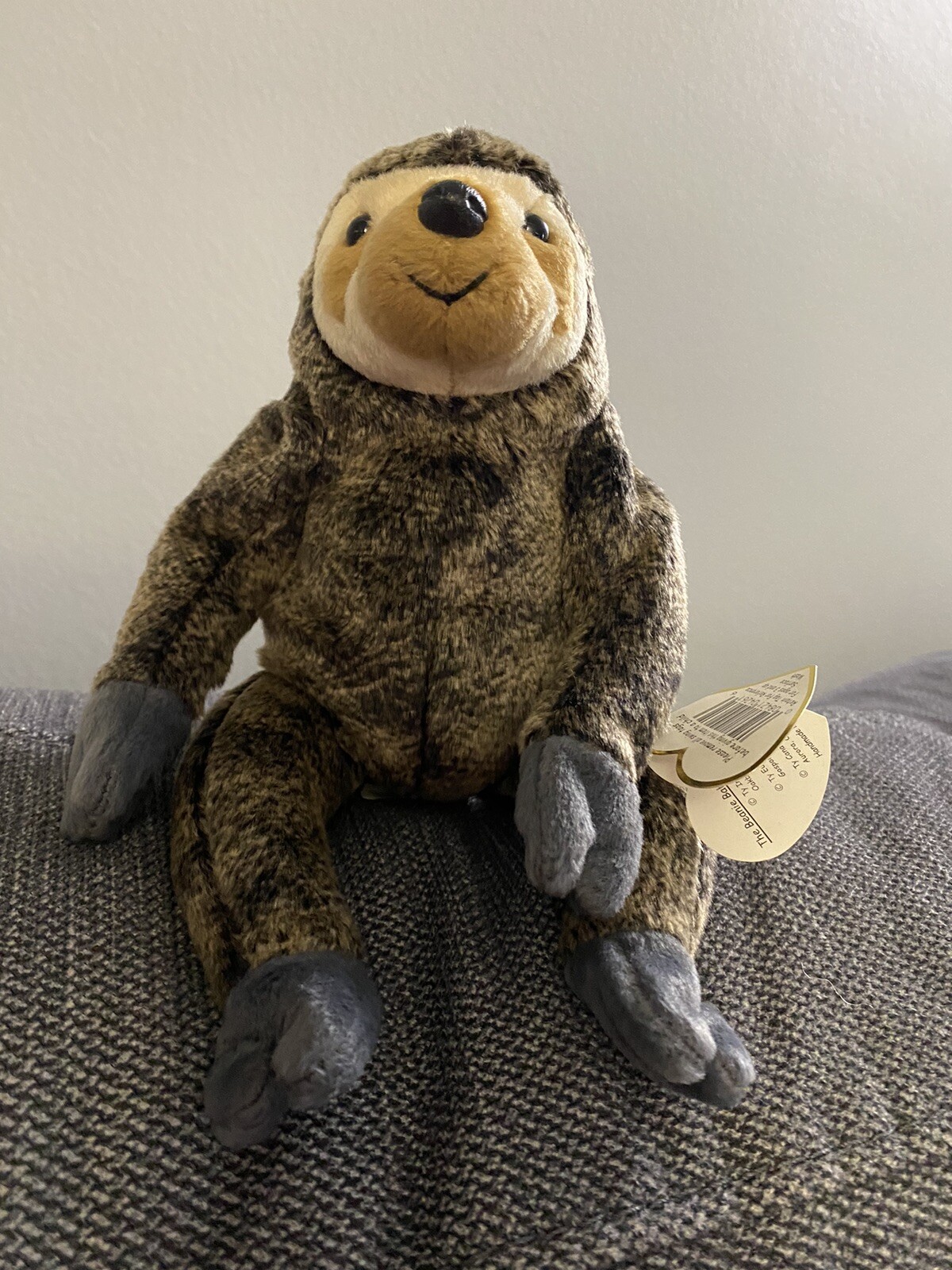 Ty Beanie Baby Slowpoke Sloth 1999 Authentic Retired Collectible Plush ...