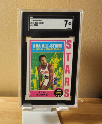 1974 Topps #195 Ron Boone All-Star SGC 7 | eBay