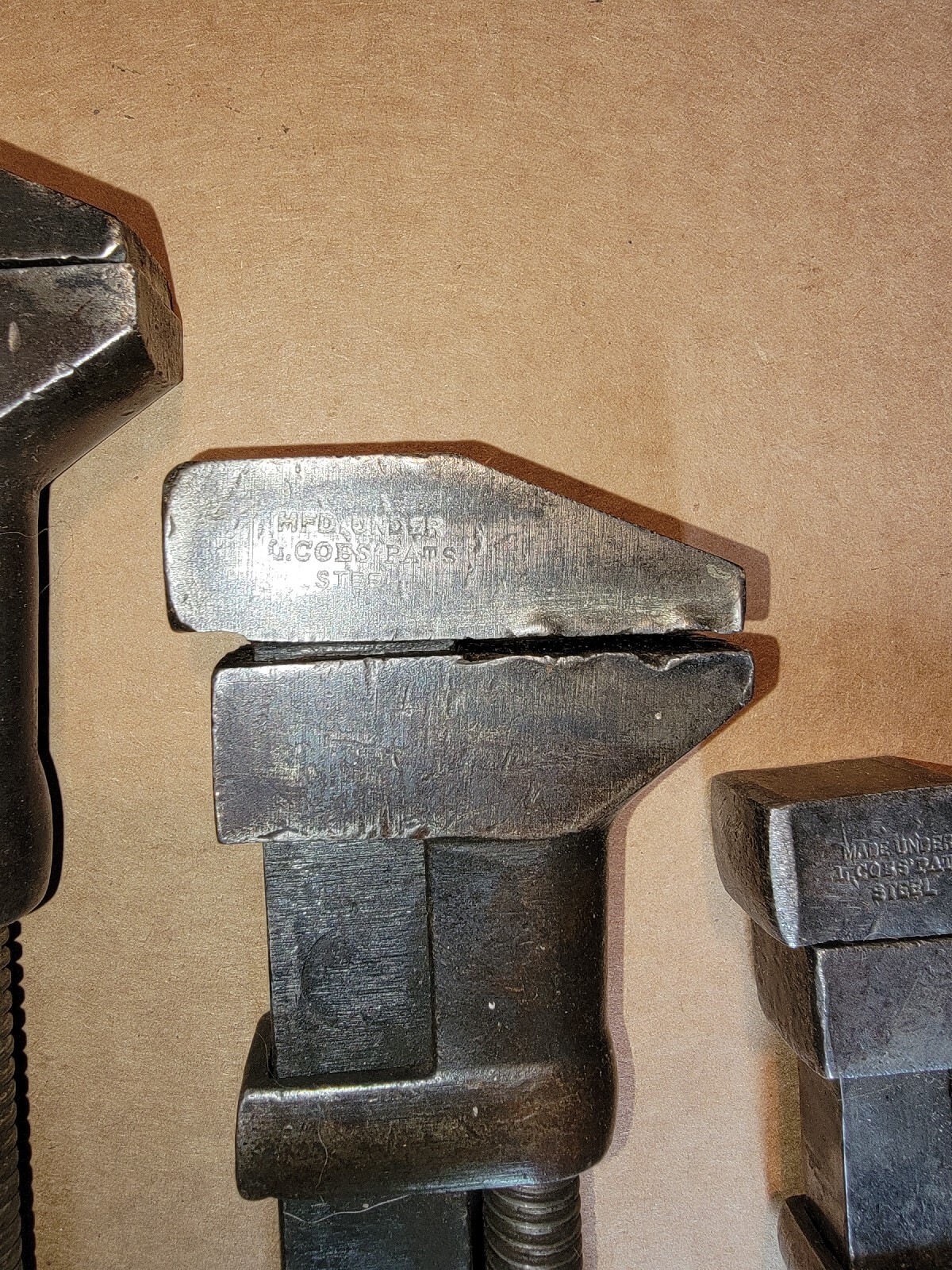 Antique Graduated Screw Wrench Set, Most Are Coes. 6 Knife Handle ...