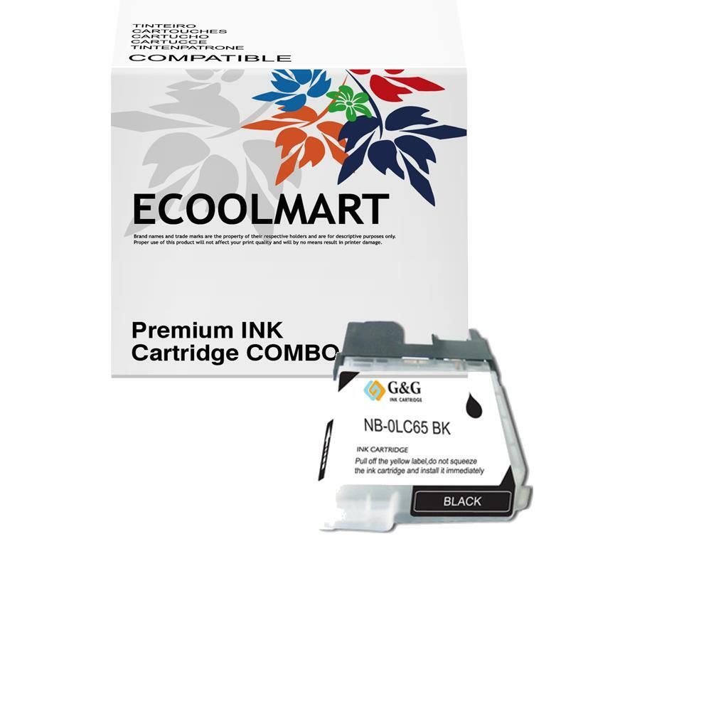 1 Pack New BLACK Ink fits Brother LC65 MFC-5890CN MFC-6490CW MFC-6890CW ...