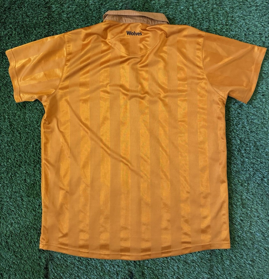 WOLVERHAMPTON WANDERERS VINTAGE 2012/13 BURRDA SPORT HOME SOCCER JERSEY ...