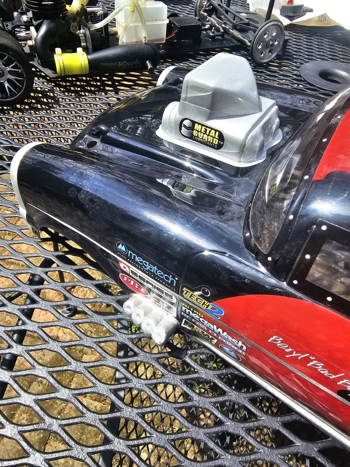 Megatech AfterBurner Nitro RC Funny Car AS IS Untested | eBay