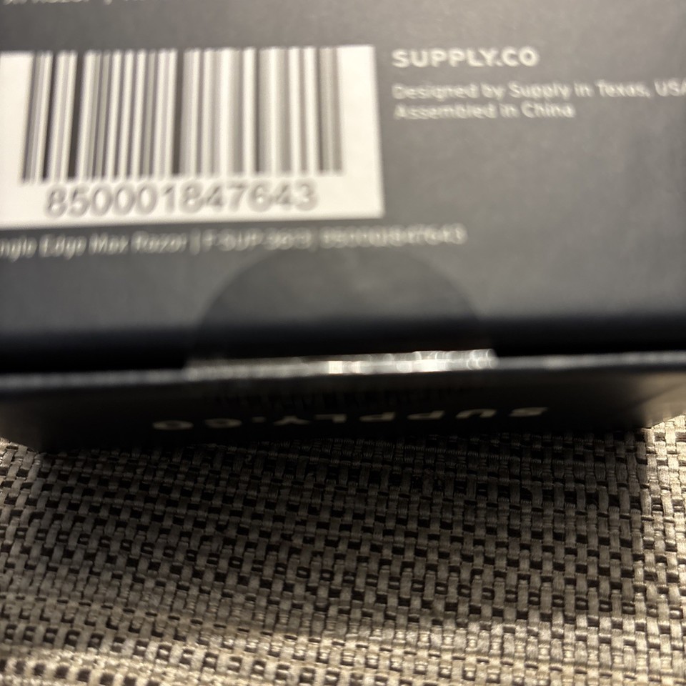 🌲SEALED NEW Supply Co Max Sing.Edge Razor Wall Mount Japane”Blade $20 ...