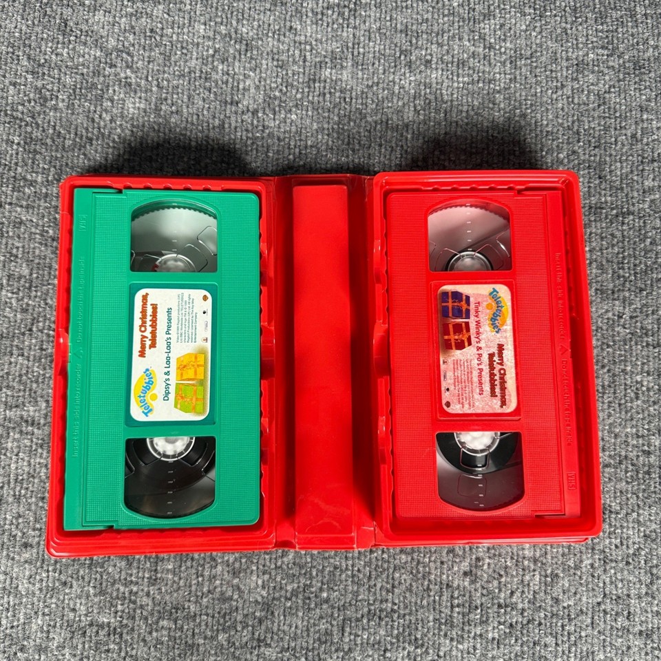 Teletubbies PBS Kids Merry Christmas VHS Tape Set | eBay