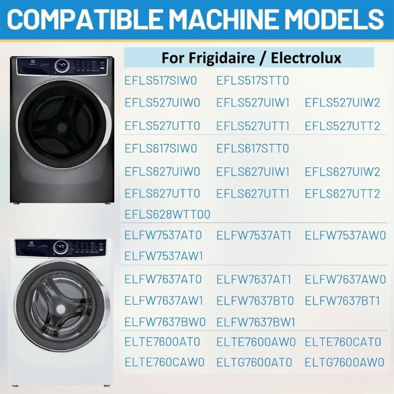 Replacement Seal Washer Door Gasket EPDM Rubber Texture Washing Machine ...