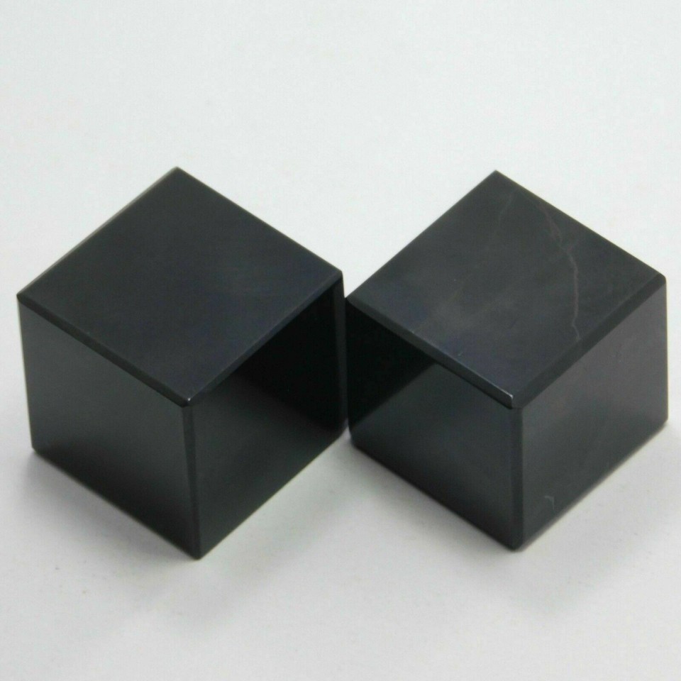 Natural Certified Black Obsidian Cube 154.00 To 156.25 Ct Top Quality ...