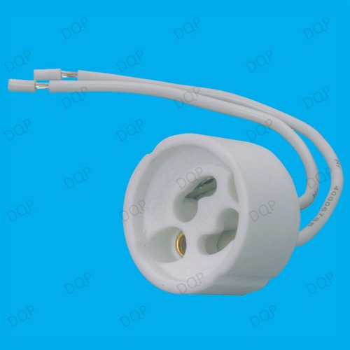 25x GU10 Ceramic Sockets, Halogen, LED Bulb, Lamp Holder Down Light ...