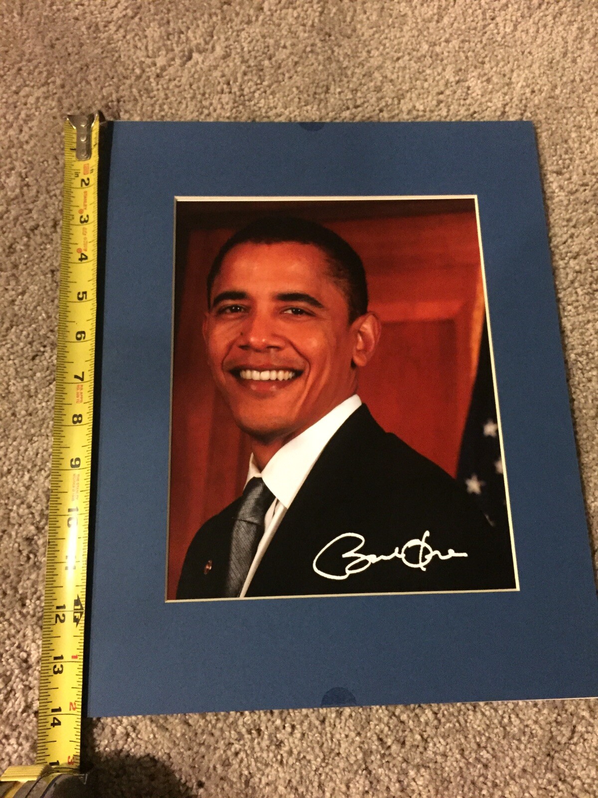Barack Obama Autographed Repro Photo 8X10 2nd Term Official | eBay