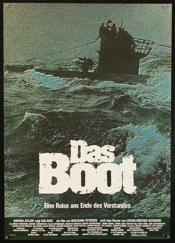 Das Boot 1981 Movie Poster 24 X 36 INCH Sweet! | eBay