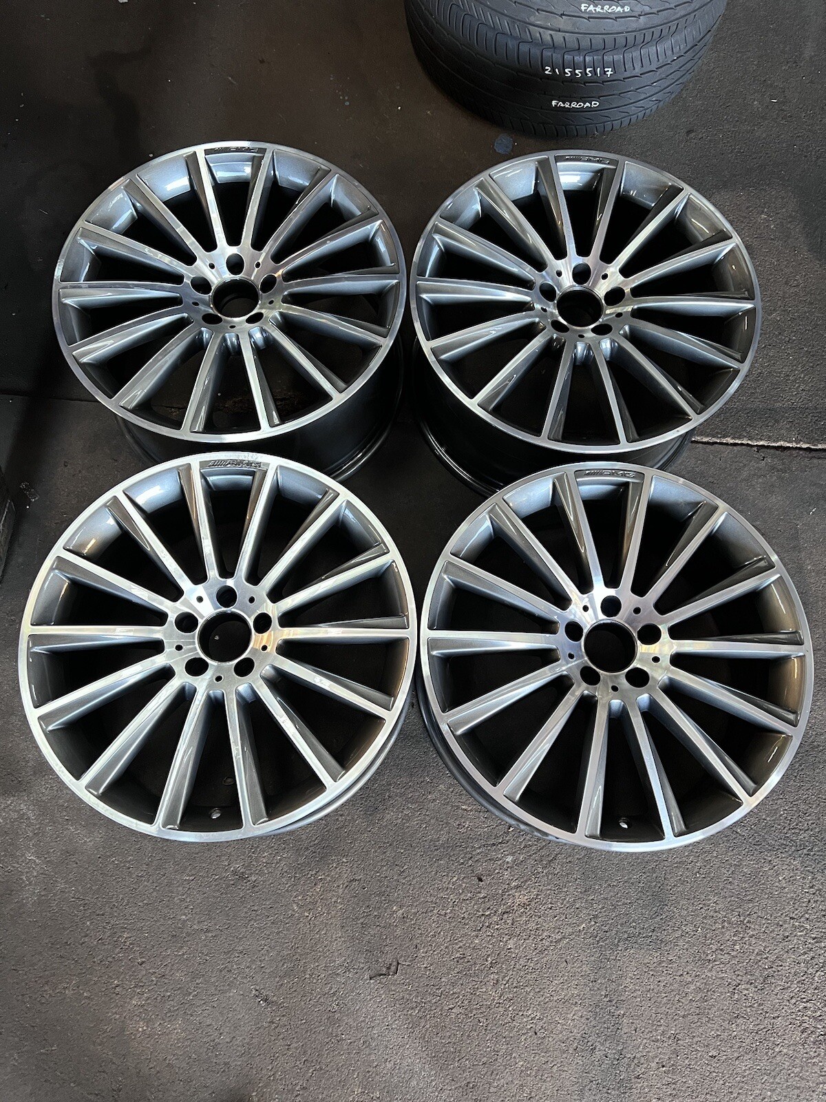 MERCEDES AMG S CLASS W221/W222 20 Inch DIAMOND CUT WHEEL SET ...