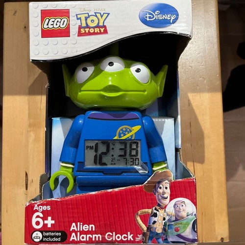 Rare LEGO Alarm Clock Disney Toy Story Alien Little Green Men Figure ...