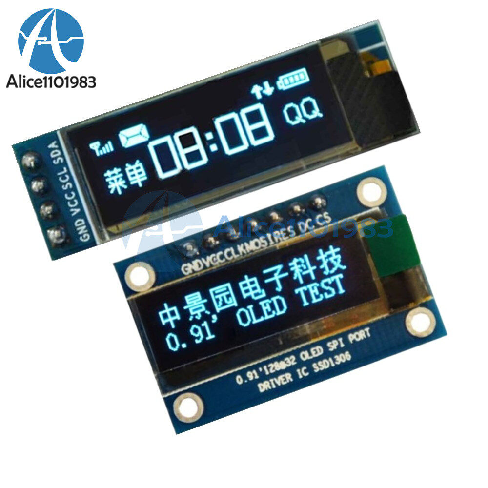 Arduino OLED Display 0.96" OLED Display Module For Arduino - I2C/SPI ...