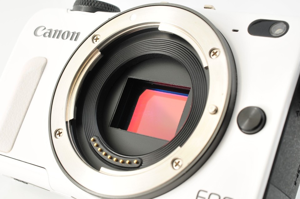 [Top Mint] Canon EOS M2 White 18.0MP Mirrorless Digital Camera Body ...