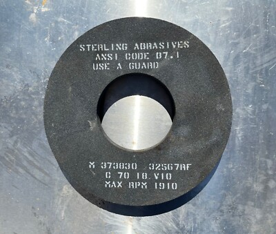 Sterling Abrasives C 70 12-Inch Grinding Wheel C 70 18 V10 | eBay