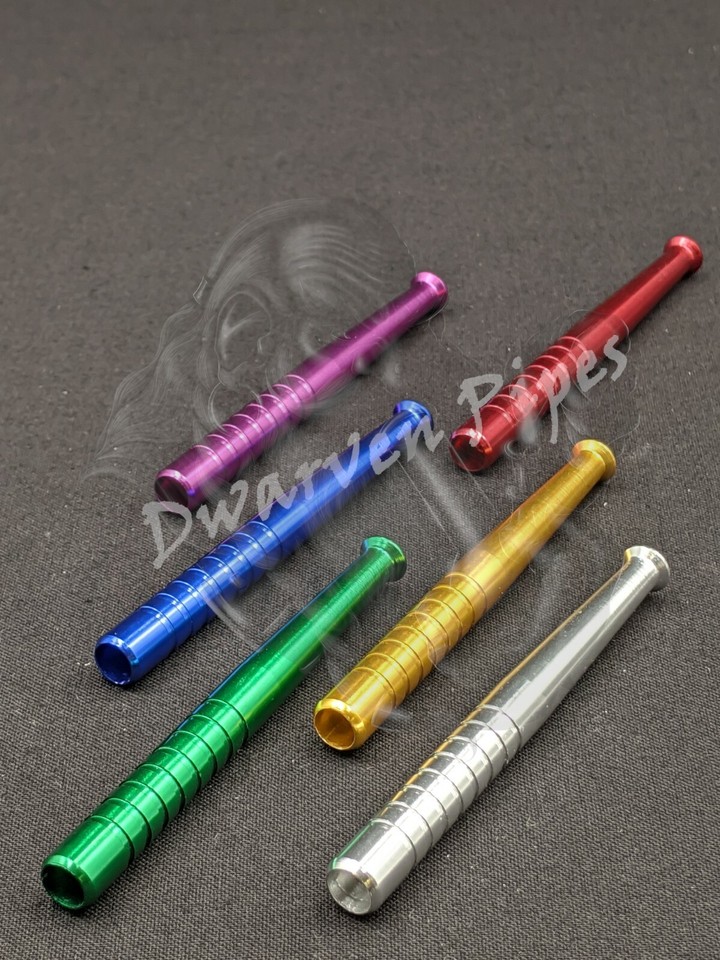 2 Pack: 3" One Hitter Tobacco Smoking Pipe Metal Baseball Bat | eBay