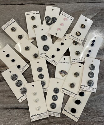Mixed Lot of JHB International Vintage Buttons | eBay