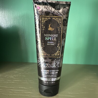 BATH & BODY WORKS MIDNIGHT SPELL BODY CREAM ULTIMATE HYDRATION 8oz ...