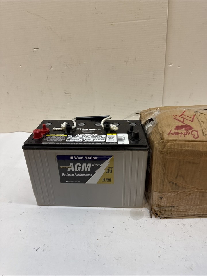 WEST Marine Group 31 Dual-Purpose AGM Battery | eBay