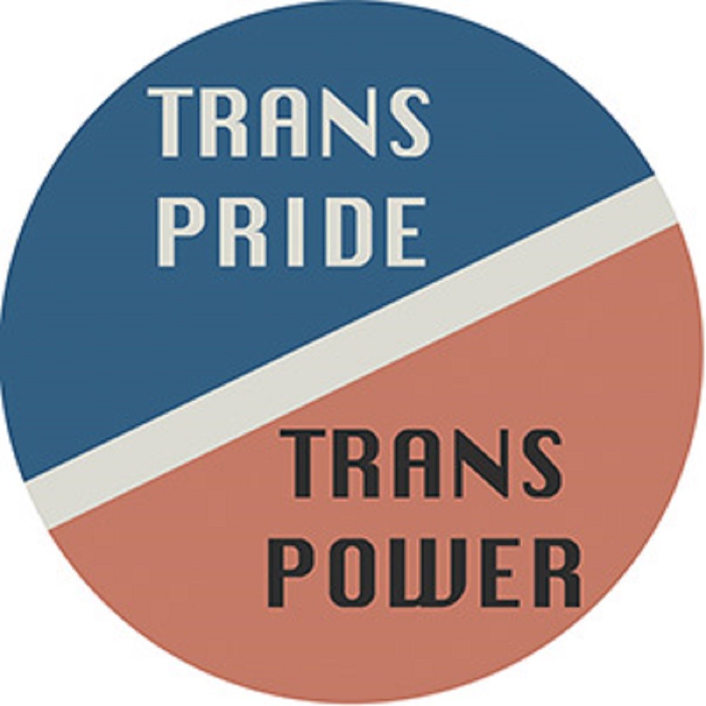TRANS PRIDE, TRANS POWER STICKER - LGBTQ Licensed Original Artwork ...