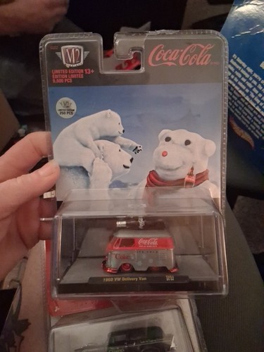 M2 Machines Raw Chase coke Coca-Cola 1960 VW Delivery Van Christmas ...