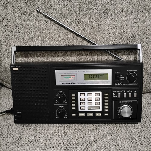 Realistic DX-400 AM/FM/SW Reciever-works good | eBay