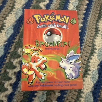 Pokemon Brushfire Full Theme Deck Base Set WOTC Vintage 1999 Complete ...