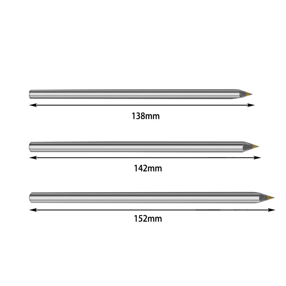 3pcs Diamond Scribe Pen Alloy Carbide Scriber Pen Tile Wood Woodworking ...