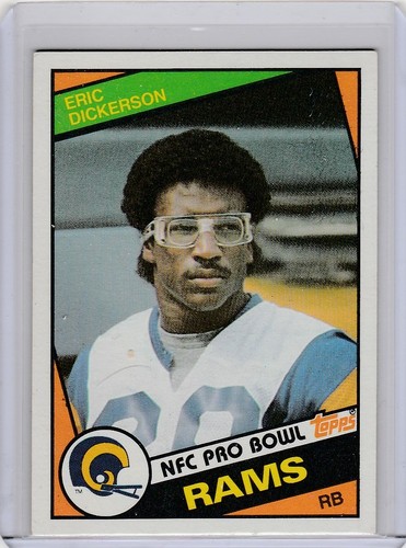 1984 Topps #280 Eric Dickerson St Louis Rams NRMT | eBay