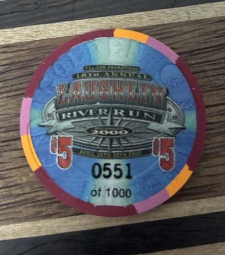 Golden Nugget 2000 Celebration Laughlin NV 18th Annual River Run $5 ...