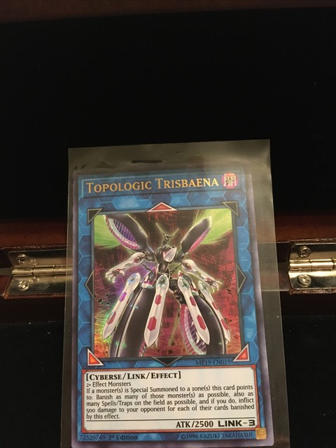 Yu-Gi-Oh! TCG Topologic Trisbaena 2019 Gold Sarcophagus Tin Mega Pack ...