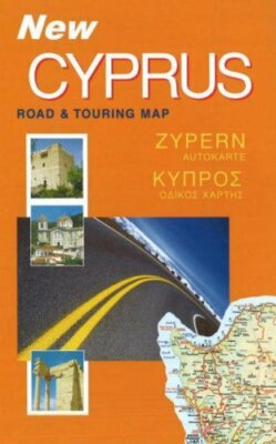 Cyprus Road and Touring Map by Cyprus Books Paperback Book The Fast ...