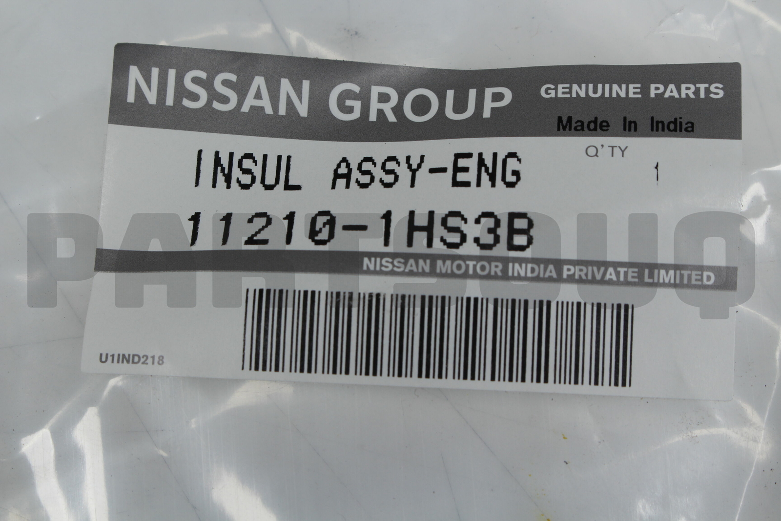 112101HS3B Genuine Nissan INSULATOR-ENGINE MOUNTING,FRONT 11210-1HS3B ...