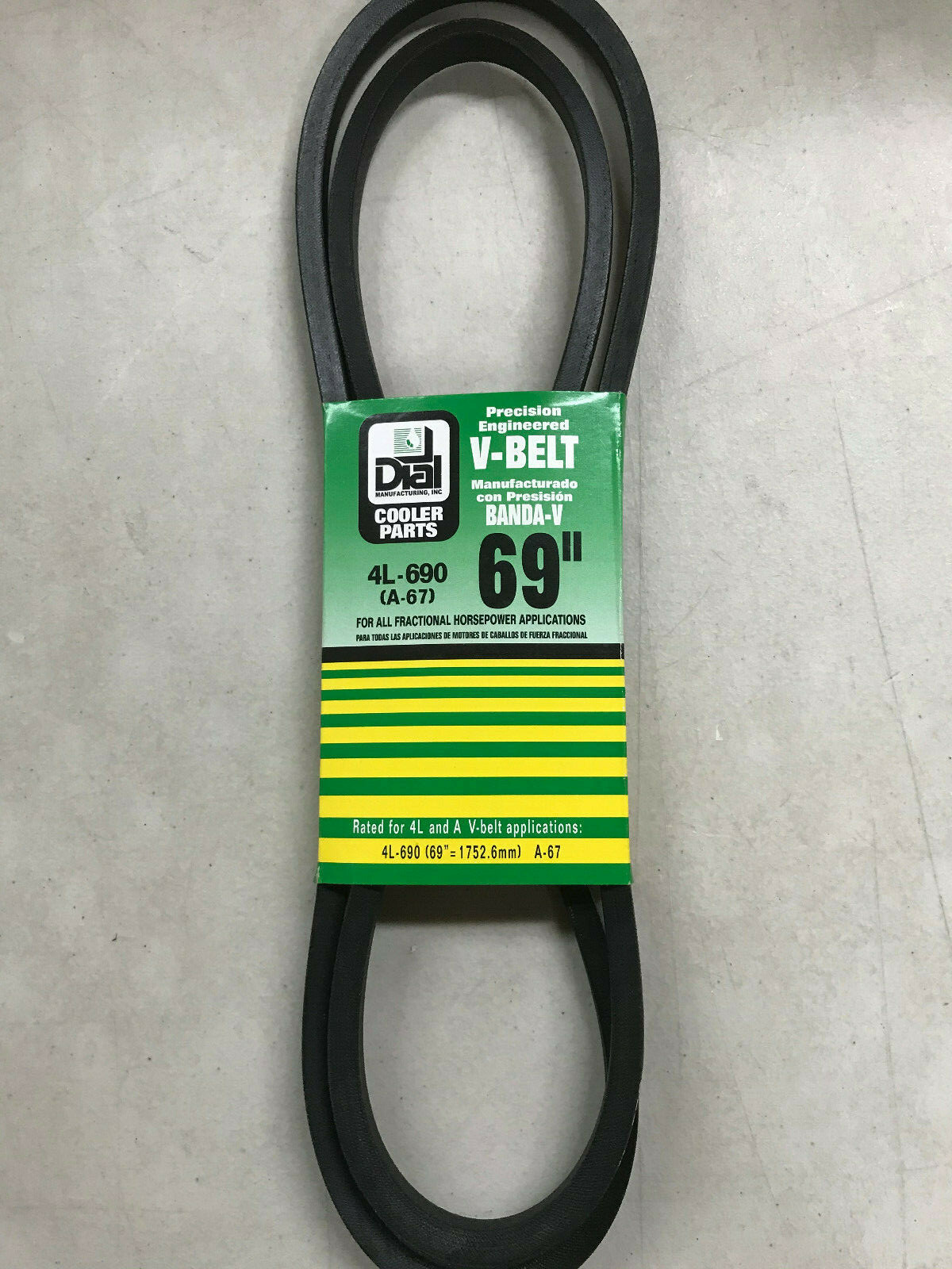 GENUINE Dial V-Belt Swamp Evaporative Cooler Industrial 45" 50" 52" 63 ...