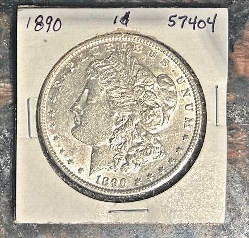 1890 morgan silver dollar Brillant Uncirculated Condition | eBay