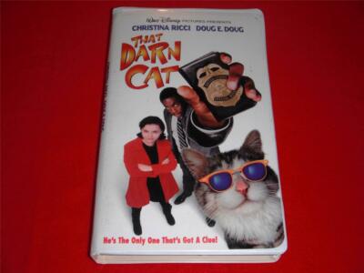 That Darn Cat VHS Walt Disney Film Clam Shell Case | eBay