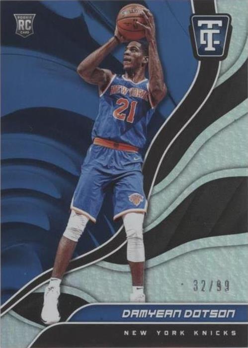 2017-18 Panini Totally Certified - Rookies Damyean Dotson #148 Blue /99 ...