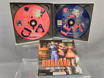 SONY Playstation 1 PS1 Resident Evil BIOHAZARD 2 Dual Shock Ver ...