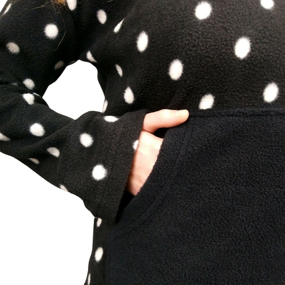 Womens Pyjama Set Loungewear Soft Warm Fleece PJS Nightwear Ladies Plus ...