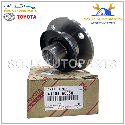 41204-60050 Genuine Toyota FLANGE SUB-ASSY, RR DRIVE PINION COMPANION ...