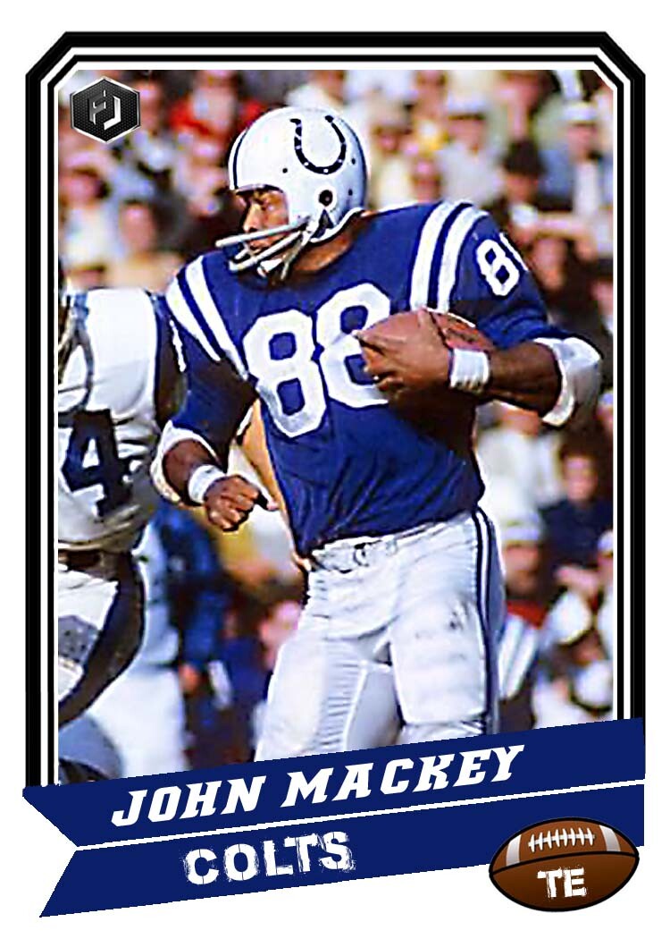 ACEO JOHN MACKEY BALTIMORE COLTS CUSTOM HAND MADE ART CARD | eBay