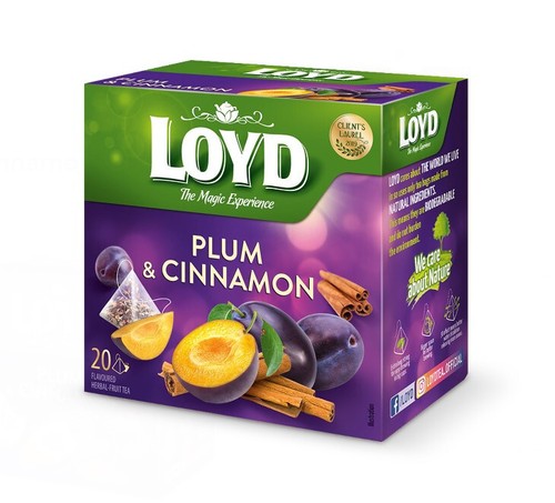 Loyd Plum & Cinnamon Sliwka z Cynamonem Magic Experience 20ct Box Tea ...