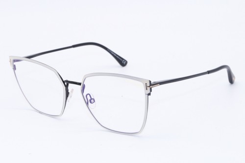 NEW TOM FORD TF 5574-B 021 WHITE BLACK AUTHENTIC DESIGNER FRAME ...