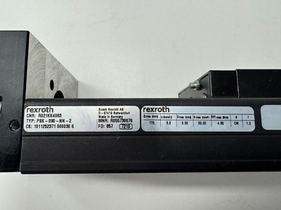 BOSCH REXROTH PSK-090-NN-2 LINEAR BALLSCREW LINEAR ACTUATOR | eBay