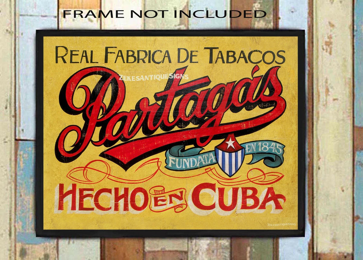 Cuban Vintage Cigar Posters