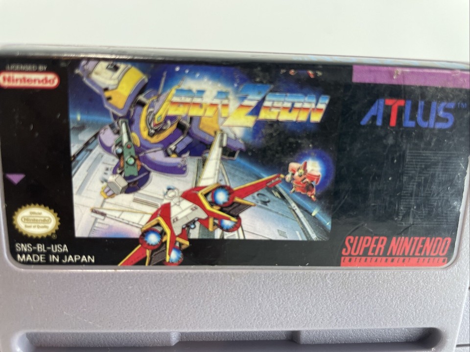 BlaZeon: The Bio-Cyborg Challenge SNES Super Nintendo Entertainment ...