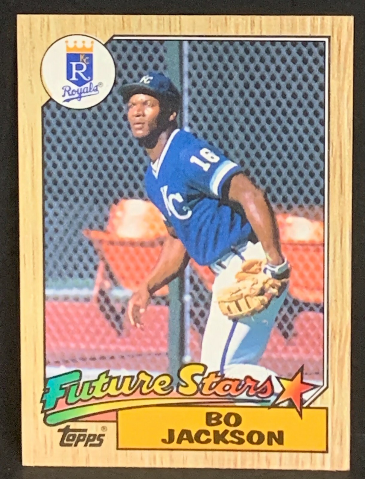 1987 TOPPS BO JACKSON #170 "FUTURE STARS" ROOKIE - RARE SP - CENTERED ...