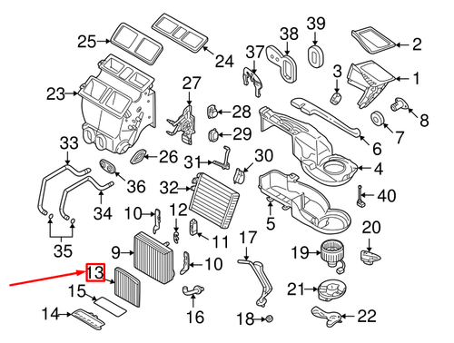 Filtre d'habitacle pollen VOLVO S80 MK1 RHD 30630753 NOUVEAU ORIGINE | eBay