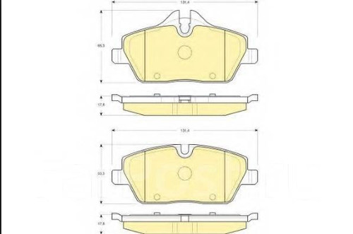 NEW BMW 2 F45 FRONT BRAKE PAD SET 34106884263 OEM | eBay
