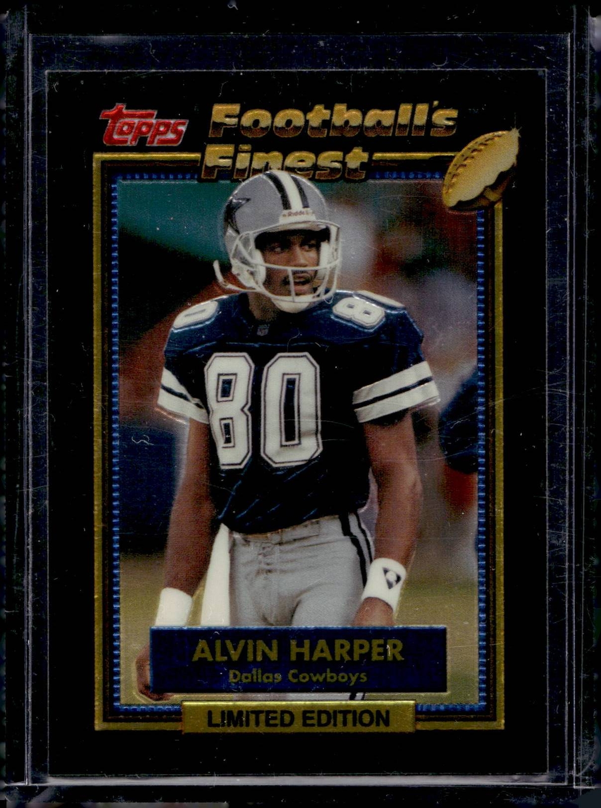 1992 Topps Football's Finest Alvin Harper #10 - Dallas Cowboys | eBay